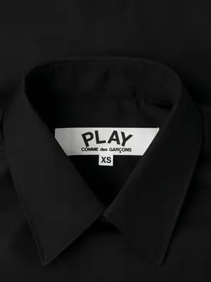 Play Comme Des Garcon Embroidered-heart Shirt