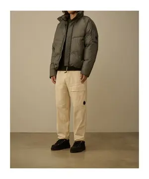 C.P. COMPANY Down Shield Hooded Lens Jacket