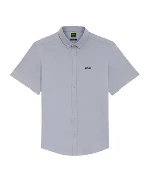 Hugo Boss Logo-print Button-down Shirt