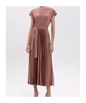 Max Mara Pleated Midi Dress - No
