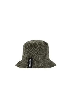Moschino Patch Bucket Hat - Green