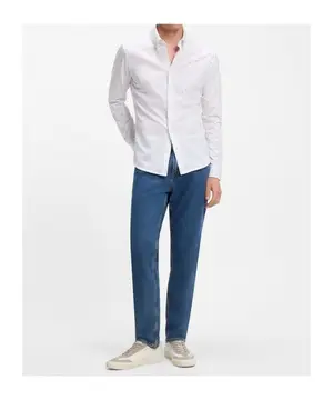 Hugo Boss Geometric-print Button-down Shirt