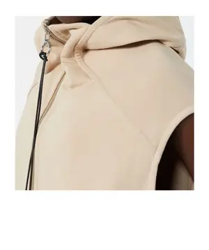 Sportmax Sleeveless Zip-up Hoodie