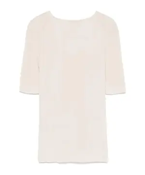 JOSEPH Rib V Neck Top