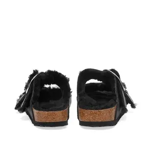 BIRKENSTOCK Arizona Big Buckle Shearling Sandals