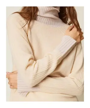 TWINSET Long-sleeved Turtleneck Jumper