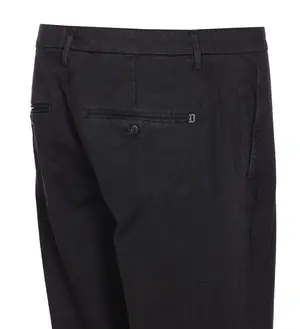DONDUP Gaubert Relaxed Fit Pants - Black