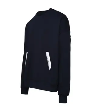 Palm Angels Logo Detailed Crewneck Sweatshirt