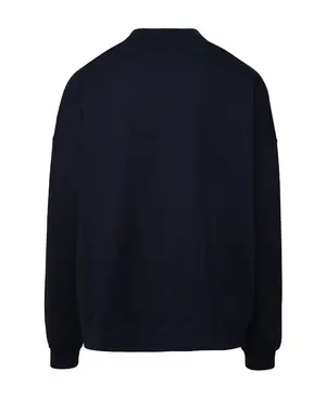 Palm Angels Logo Detailed Crewneck Sweatshirt