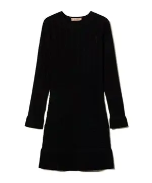 TWINSET Mixed Stitches Short Knit Dress