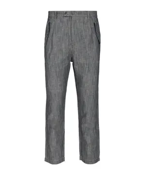 Barena Venezia Pleat-detailed Straight-leg Trousers - Gray
