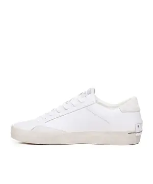 CRIME LONDON Distressed Lace-up Sneakers