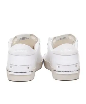 CRIME LONDON Distressed Lace-up Sneakers