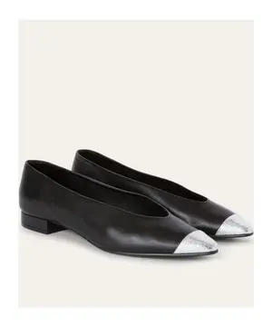 Loro Piana Rebecca Stitched Ballet Shoes