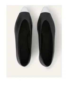 Loro Piana Rebecca Stitched Ballet Shoes