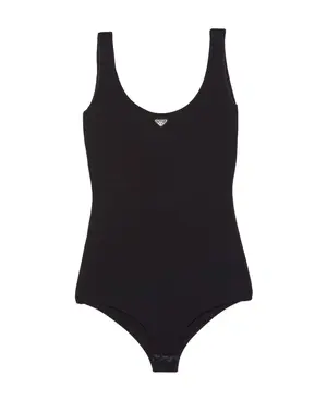 Prada Stretch Jersey Bodysuit