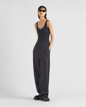 Prada Stretch Jersey Bodysuit