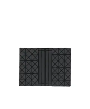 Issey Miyake Geometric-pattern Wallet - Black