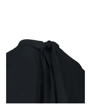 Aspesi Tie-neck Cut Out Detailed Blouse