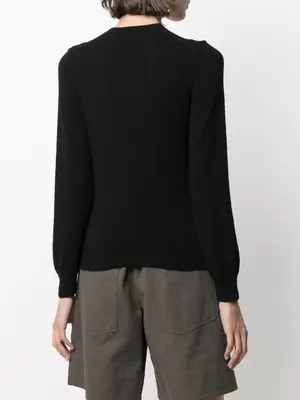 Play Comme Des Garcon Motif V-neck Jumper