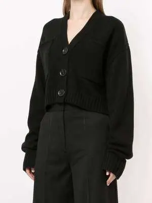 Proenza Schouler Cropped Eco Cashmere Cardigan