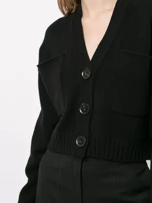 Proenza Schouler Cropped Eco Cashmere Cardigan