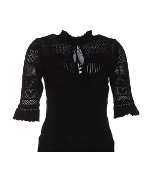 Zadig&Voltaire Memphis Short Sleeved Midi Dress