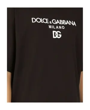 Dolce & Gabbana Dolce Gabbana Logo Printed Crewneck T-shirt