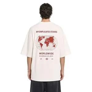 MYSIMPLICATED Worldwide Graphic T-shirt
