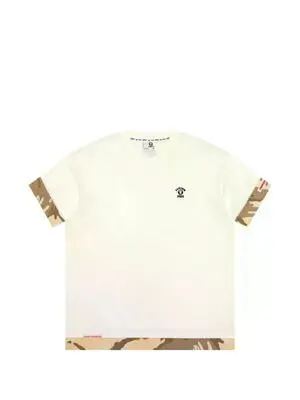 AAPE BY *A BATHING APE Aapenow Moonface-logo Short-sleeved T-shirt