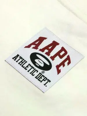 AAPE BY *A BATHING APE Aapenow Moonface-logo Short-sleeved T-shirt