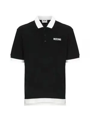 Moschino Logo-embroidered Polo Shirt