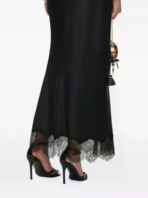 SELF-PORTRAIT Tailored Blazer Satin Midi Dress