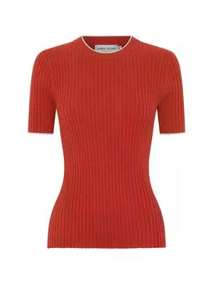 Anna Quan Bebe Ribbed-knit Top