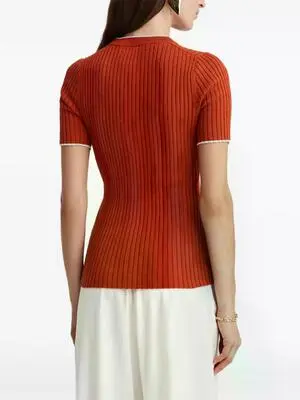 Anna Quan Bebe Ribbed-knit Top
