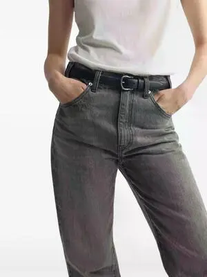 NILI LOTAN Amelia Buckle-fastening Leather Belt