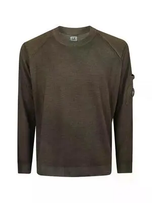 C.P. COMPANY Merino Wool Sweater - Brown