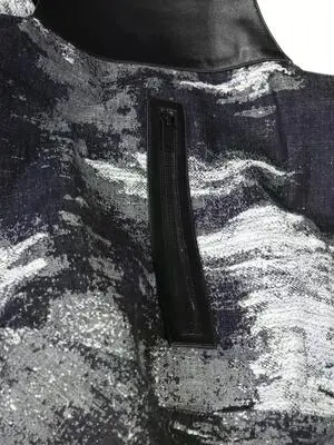TAAKK Abstract-print Shoulder Bag - Blue