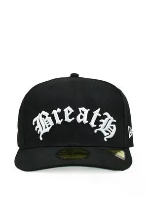 BREATH X New Era Old English 59fifty Embroidered-logo Cap - Black