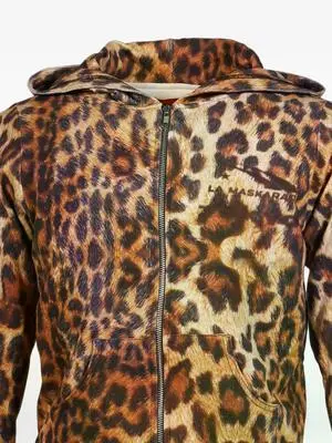 LA MASKARADE Leopard-print Hoodie