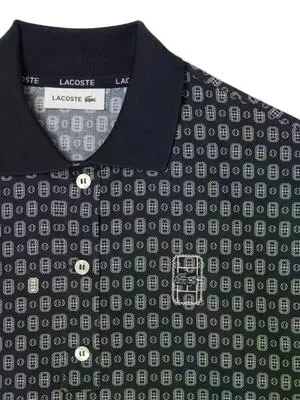 Lacoste Oversized Tennis-print Polo
