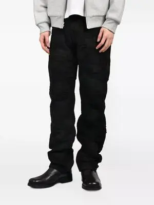 Matthew Williamson Boro Patchwork Straight Leg Jeans