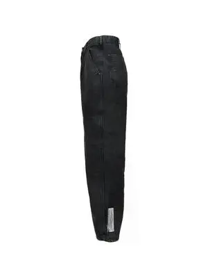 N.HOOLYWOOD Bleached Knee-patch Trousers