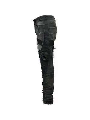 D HYGEN Patchwork Distressed Jeans