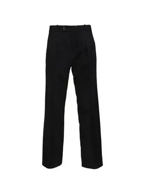 ERNEST W. BAKER Pleated Straight-fit Trousers