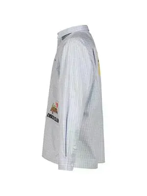 AMBUSH Patch-detail Checked Long-sleeved Shirt