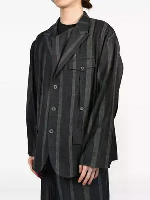 Yohji Yamamoto Striped Blazer