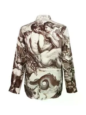 GARCIAS Mythology-print Shirt