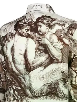 GARCIAS Mythology-print Shirt