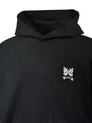 BREATH Logo-embroidered Side-stripe Hoodie